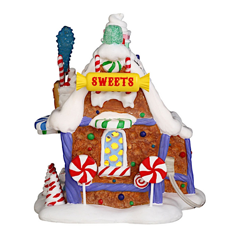 Lemax Haus "Candy Shop" mit LED-Beleuchtung - Merlinum • Magic Candy