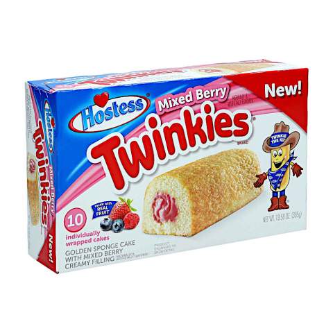 Hostess Twinkies Mixed Berry, 10er-Pack - Merlinum • Magic Candy